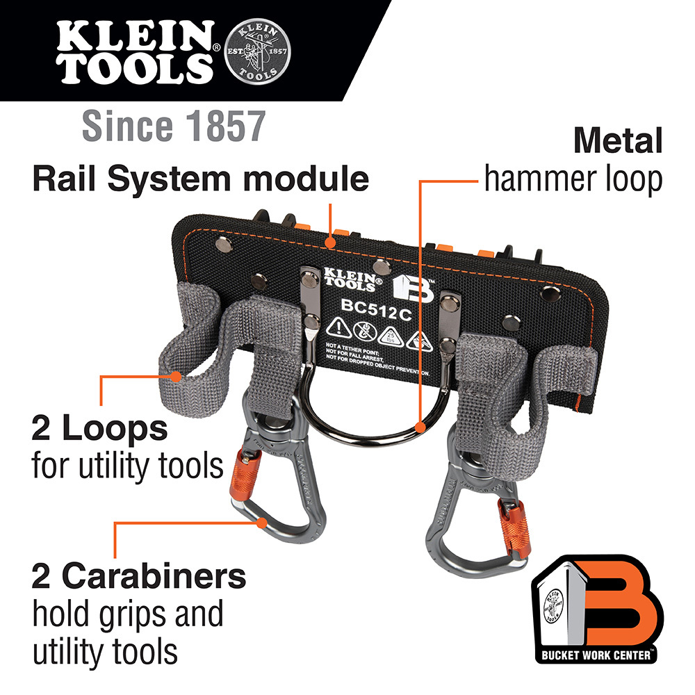 Klein Multi-Tool Holder Module, Rail System