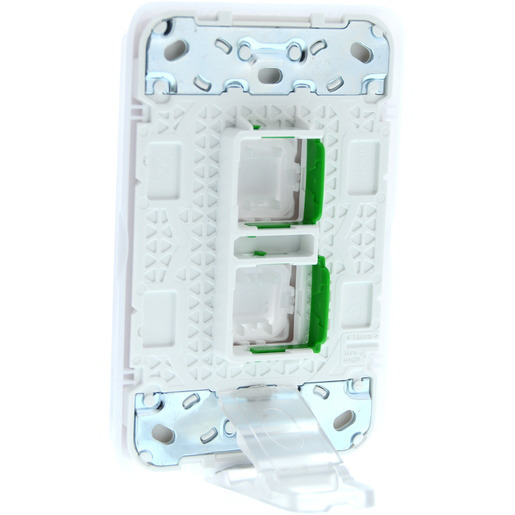 Clipsal Iconic 2 Gang Switch No Mech