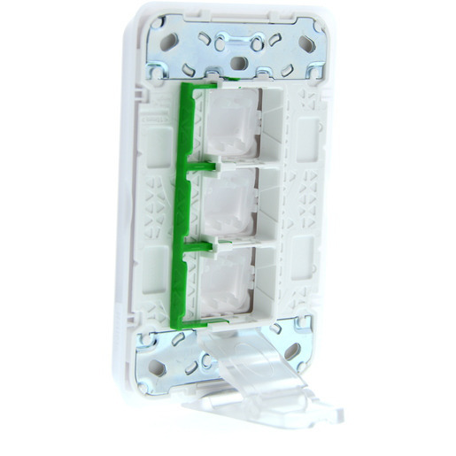 Clipsal Iconic 3 Gang Switch No Mech