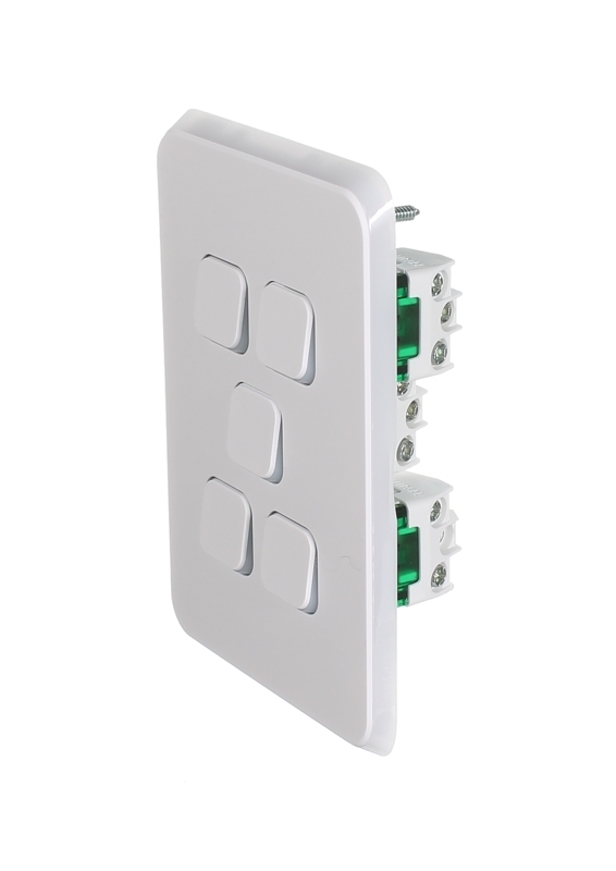 Clipsal Iconic 5 Gang Switch