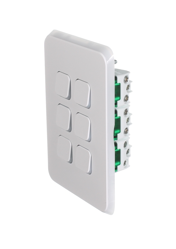 Clipsal Iconic 6 Gang Switch