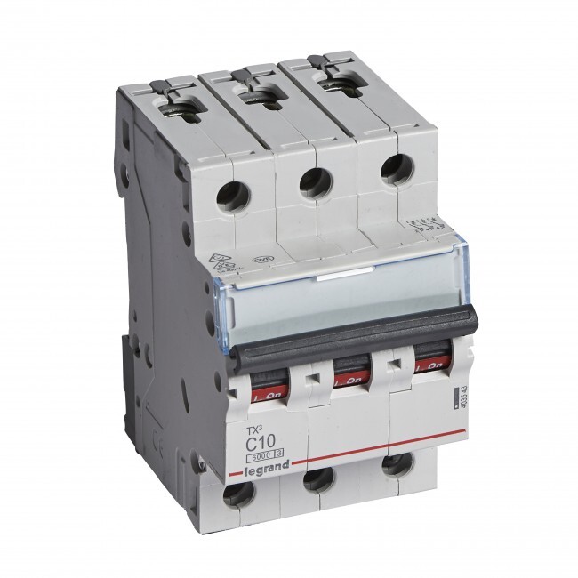 Legrand 10A 3 Pole Circuit Breaker