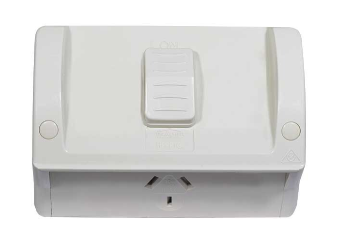 Trader Weatherproof GPO 10A 250V IP54