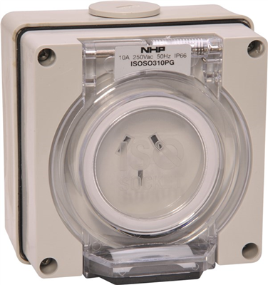 NHP ISO IP66 Socket Outlet