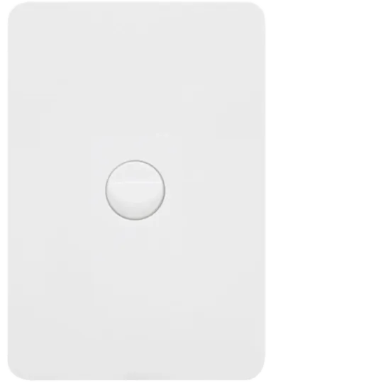 Hager Allure Switch Matt White
